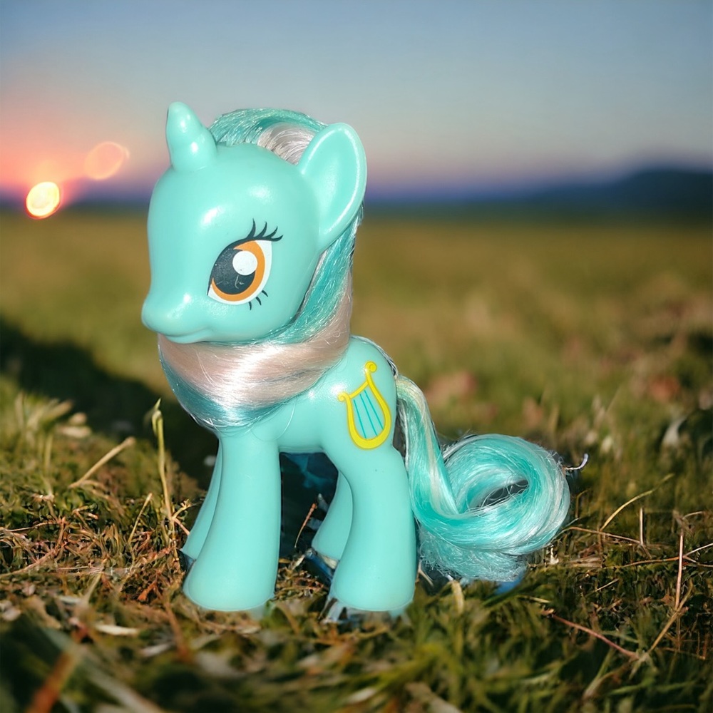 2010 My Little Pony Lyra Heartstrings G4 Mint Blue Un… - Gem